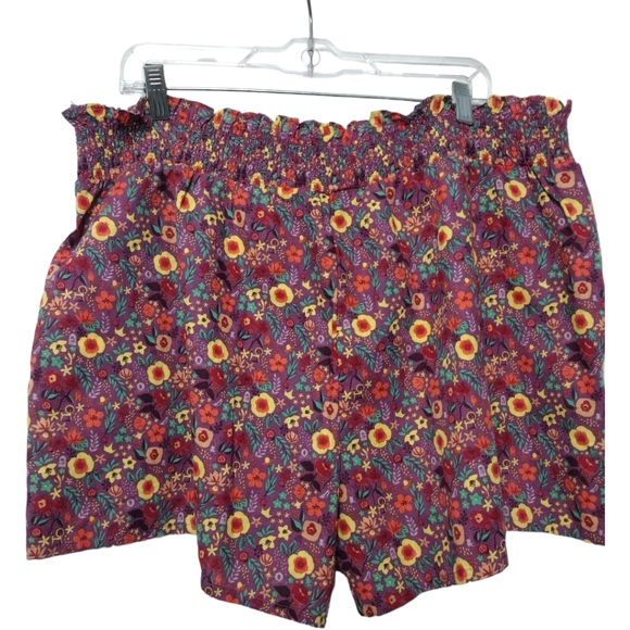 Disney | Shorts | Disney Parks Princess Floral Cottagecore Smocked ...
